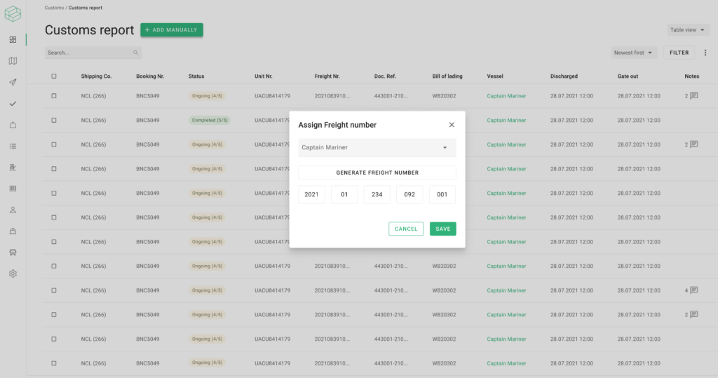 TIME SAVINGS FOR CONTAINER TERMINALS DUE TO AUTOMATION IN CUSTOMS ...