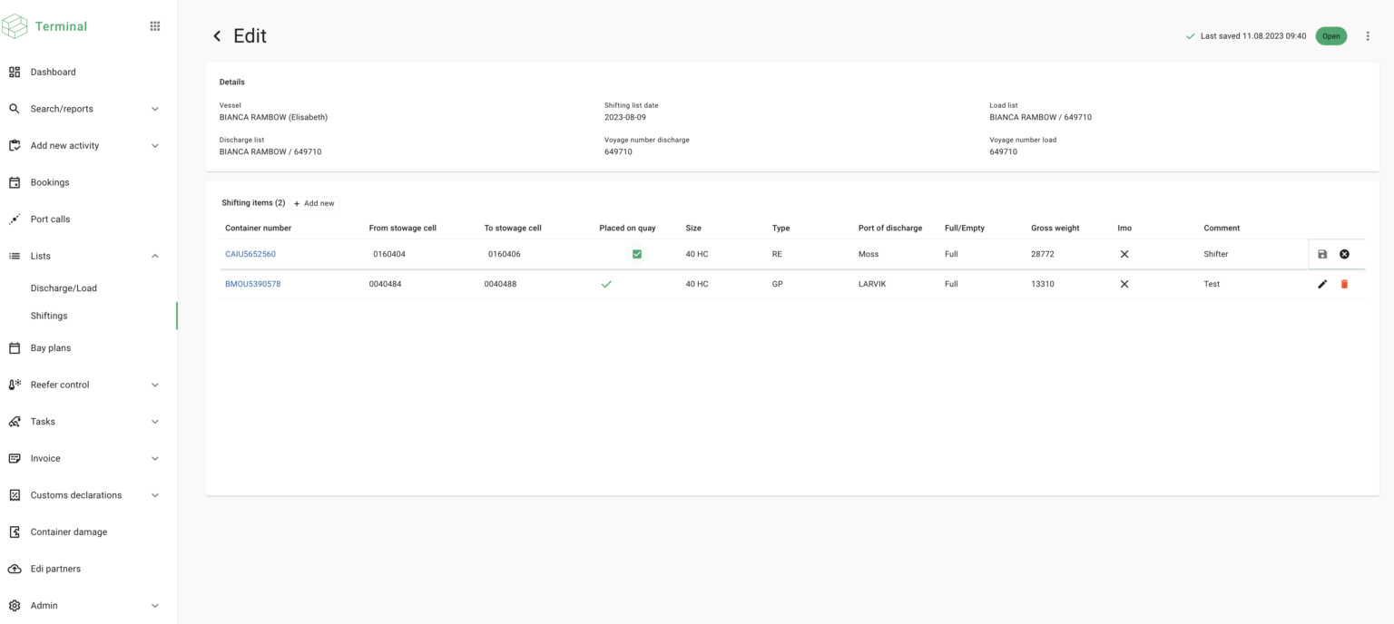 INTRODUCING THE NEW RESTOW MODULE IN TOS | Grieg Connect